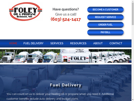 Save $ on Propane, Heating oil | Foley Oil Co, NH, 03220 | fuelwonk