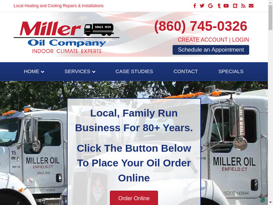Save $ on Propane, Heating oil | Miller Oil Company, CT, 06082 | fuelwonk