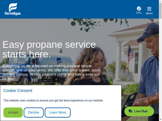 Ferrellgas, WV, 25177 - compare Propane prices | fuelwonk